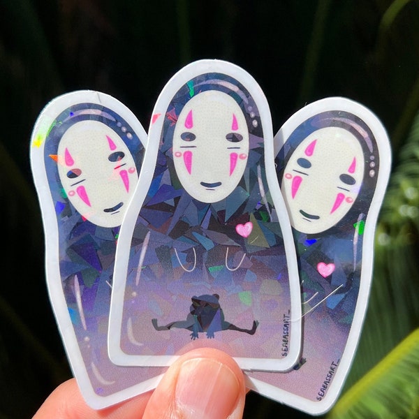 No Face Studio Ghibli - Etsy