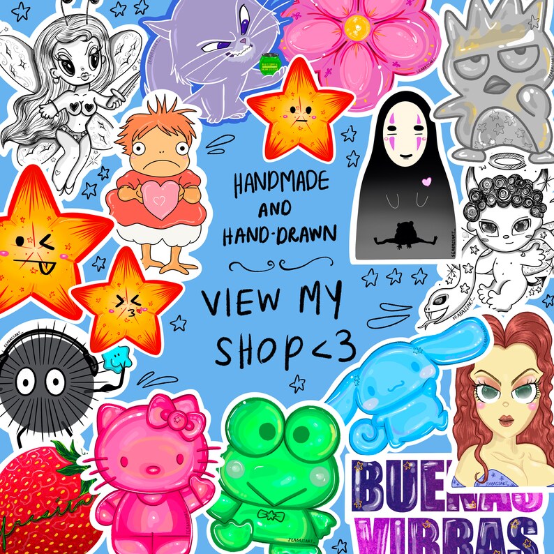 Karol G Diablito Sticker Cute Anime Sparkle Holographic - Etsy