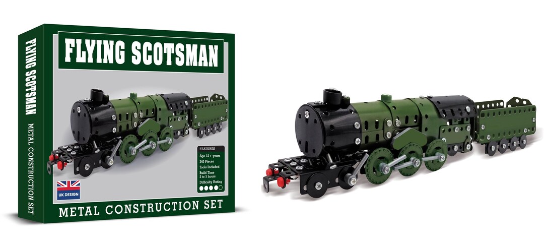 Make Your Own Flying Scotsman Metal Construction Set - Etsy UK