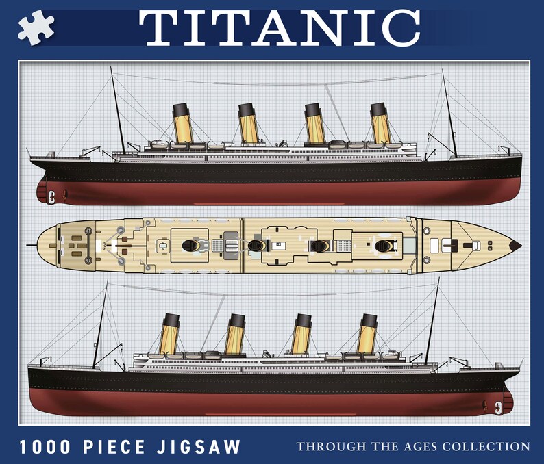 Titanic 1000 Piece Jigsaw - Etsy