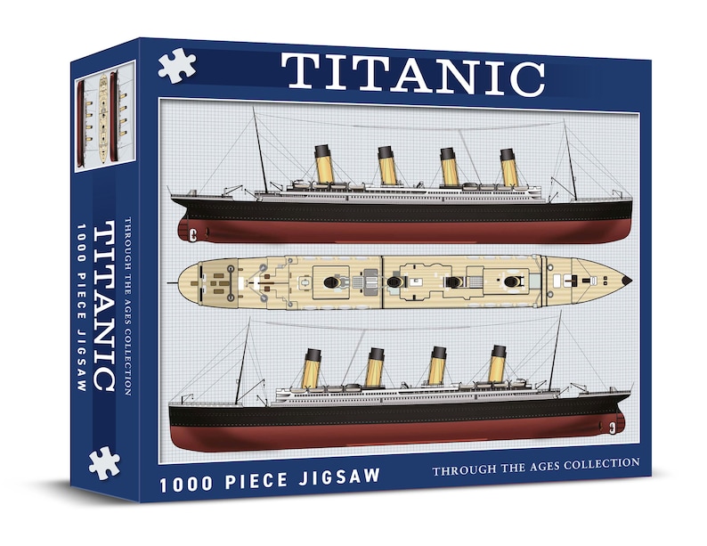 Titanic 1000 Piece Jigsaw - Etsy