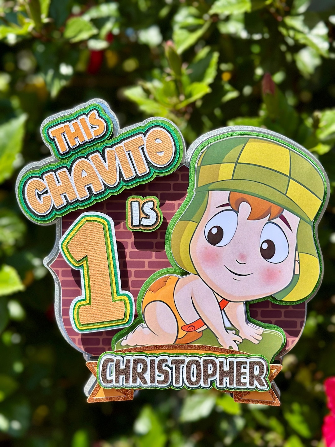 Baby Chavo Del 8 Cake Topper - Etsy