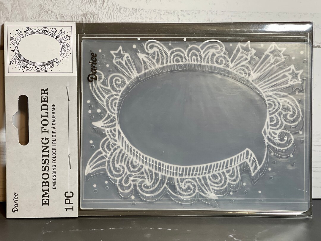 Conversation Bubble Embossing Folder - Etsy