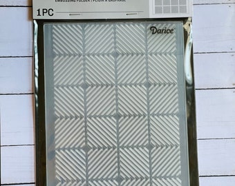 THANK YOU Banner Darice Embossing Folder 4.25x5.75 Scrapbook - Etsy