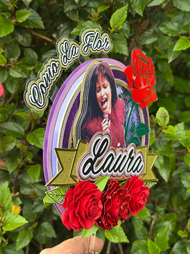 Selena Cake Topper - Etsy