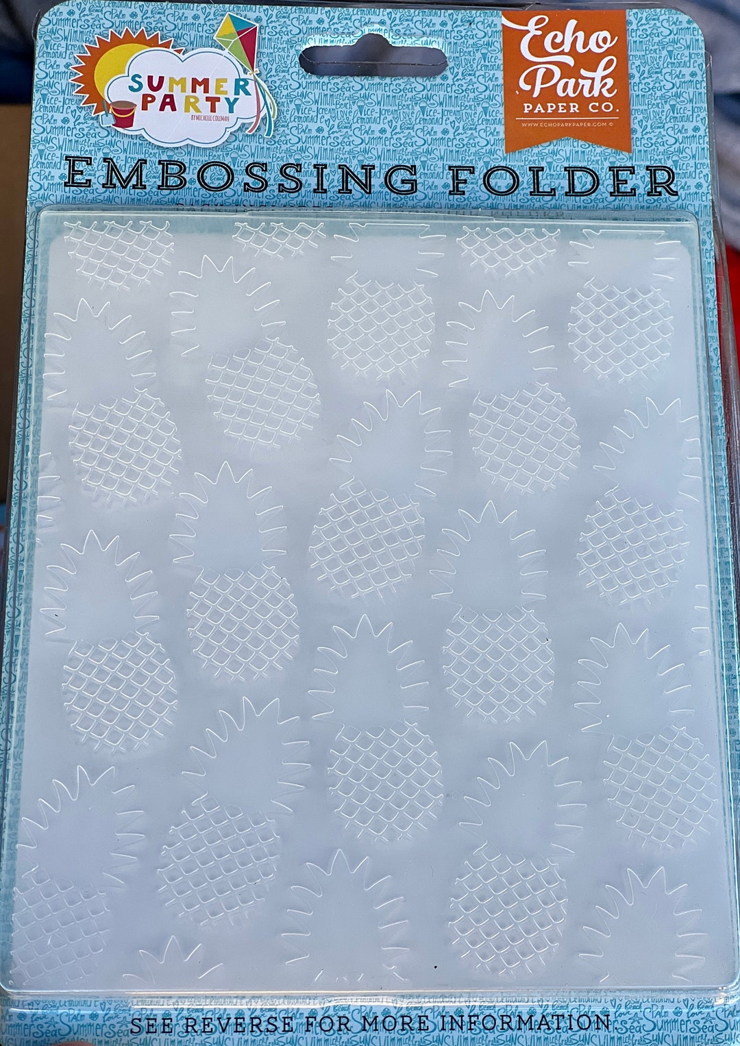 Pineapples Embossing Folder - Etsy