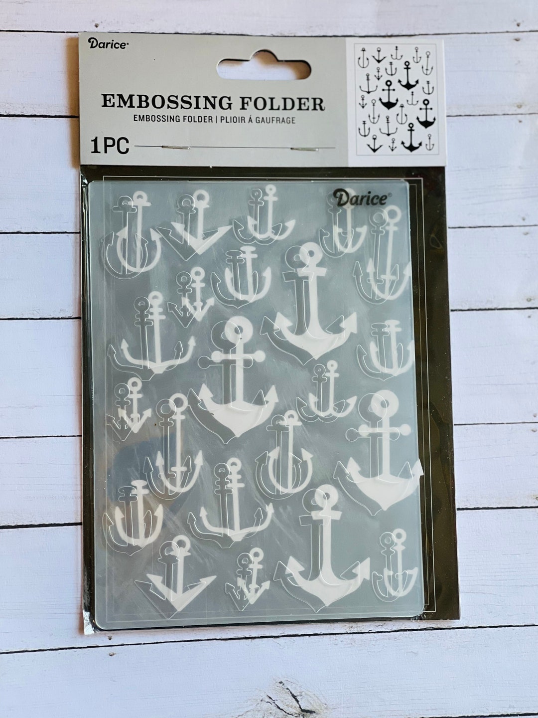 Anchors #2 Pattern Embossing Folder - Etsy