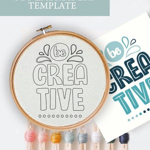 Floral Embroidery Pattern, Inspirational Quotes, Hand Embroidery ...