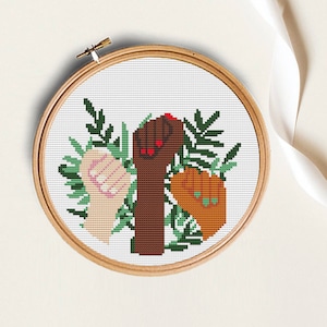 Feminist Cross Stitch,female Cross Stitch Pattern,contemporary Cross ...