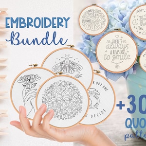 Hand Embroidery Patterns - Etsy