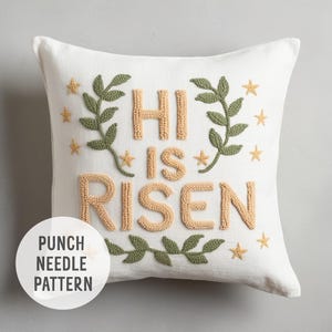 Set of 4 Easter Punch Needle Pattern, Easter Punch Needle, Punch Needle ...