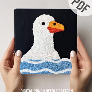 Punch Needle Pattern, Template, Printable Digital Pattern, Home Decor ...