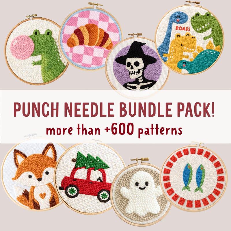 Needle Punch Craft Kit - Etsy