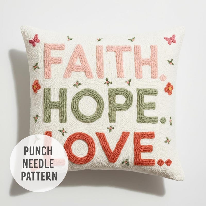 Christian Pillow - Etsy