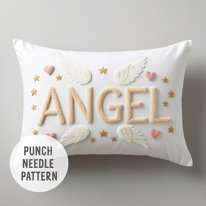 Angel Punch Needle - Etsy