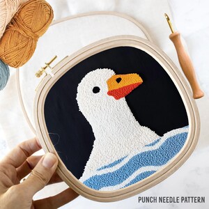 Punch Needle Pattern, Template, Printable Digital Pattern, Home Decor ...