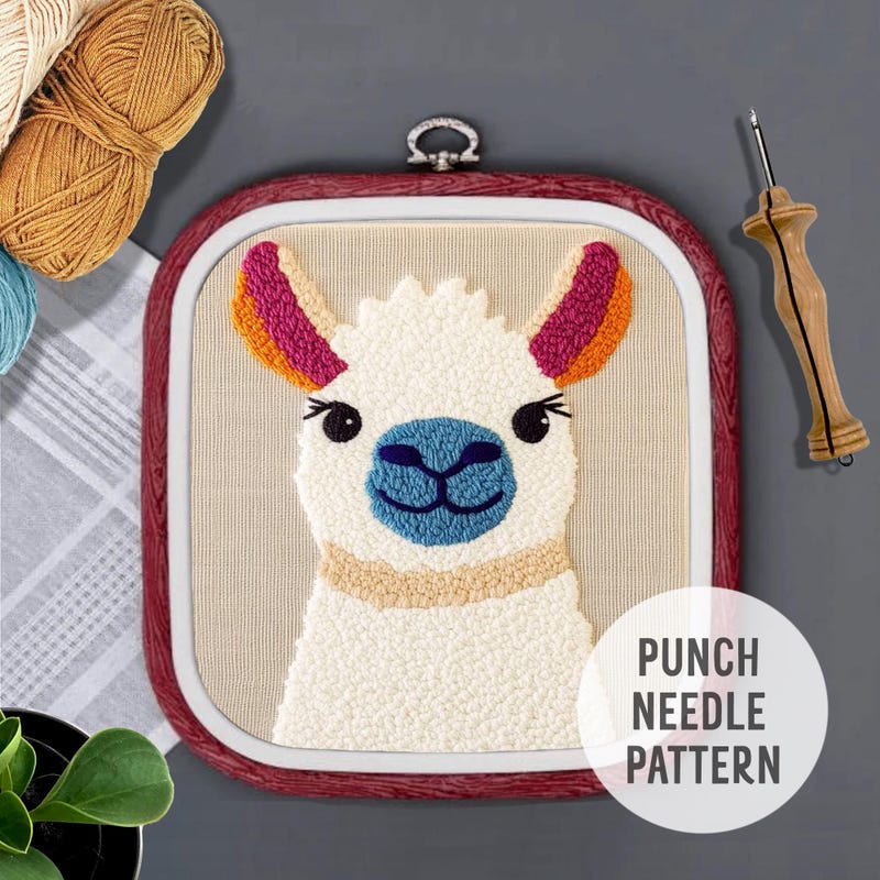 Punch Needle Wall Hanging - Etsy