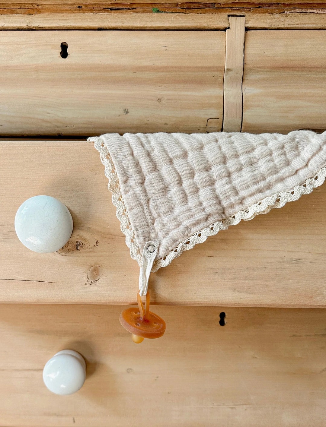 Mini Baby Comforter Blanket | Dummy Holder Blanket | Muslin Mini ...