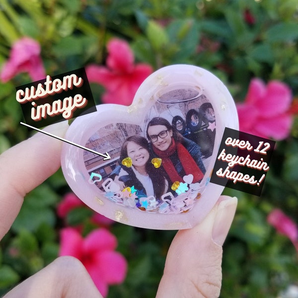 Custom Resin Keychain - Etsy