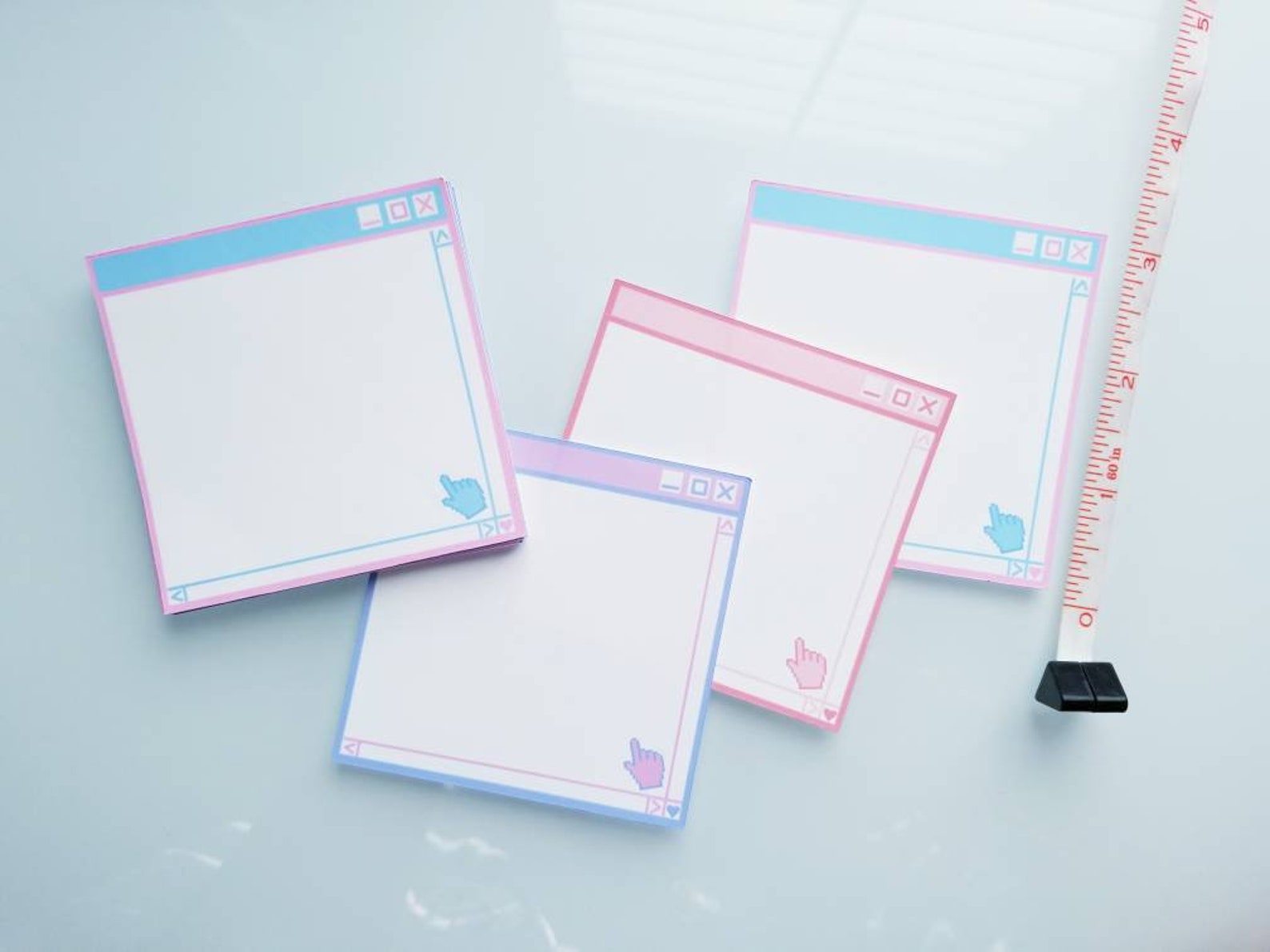 Retro Aesthetic Computer App Memo Pad 90s Nostalgia Notepads - Etsy