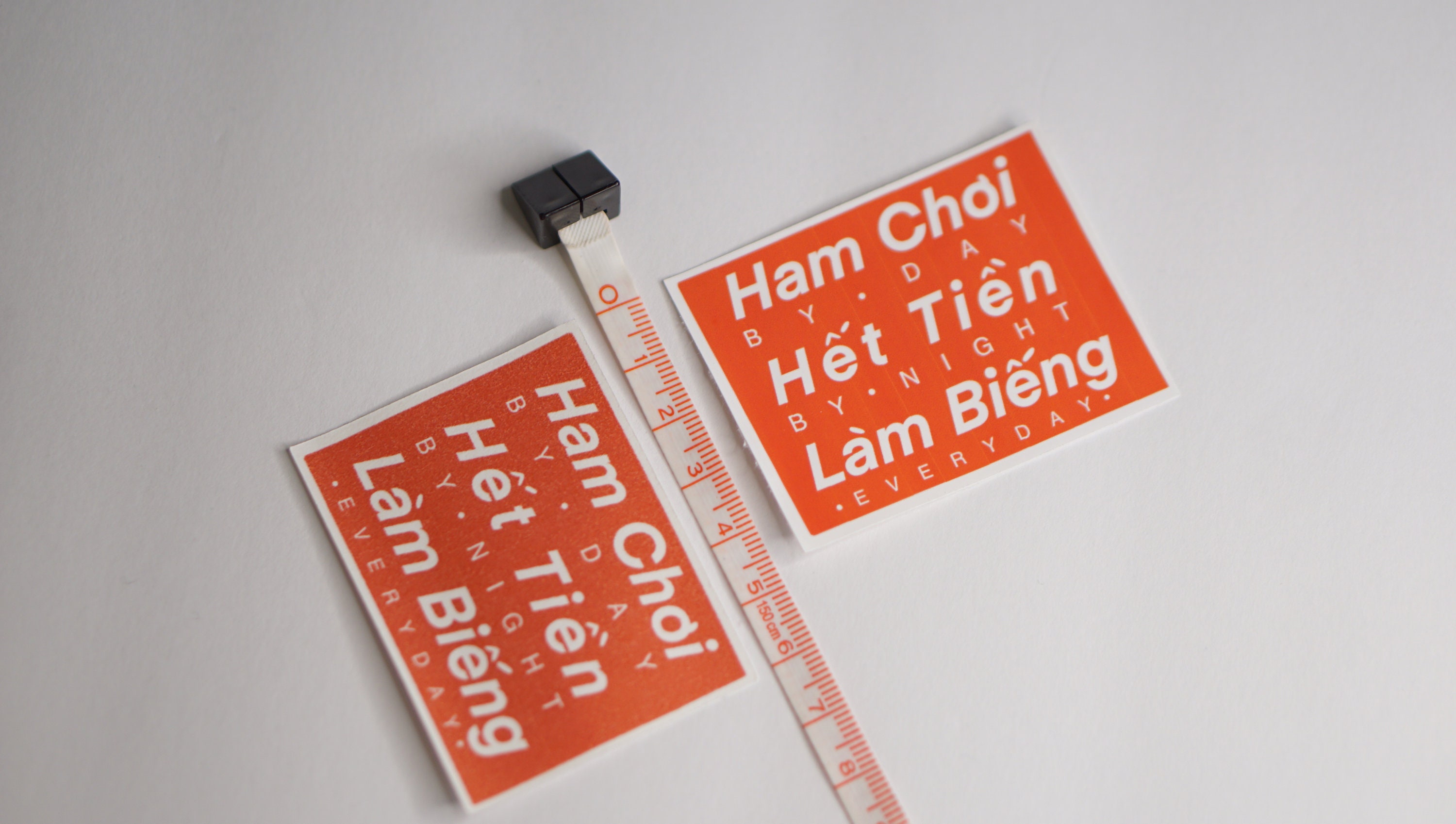 Ham Choi Het Tien Lam Bieng Vietnamese Motto Sticker Red - Etsy