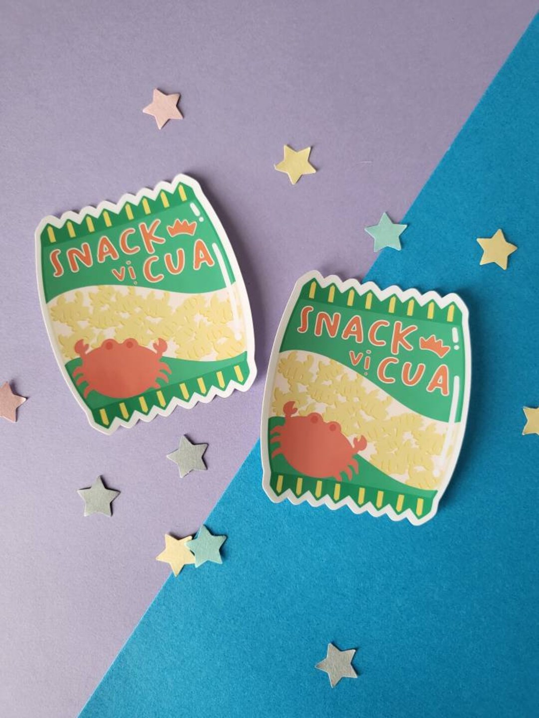 Snack Vi Cua Sticker | Vietnamese Crab Chips Snack Sticker | Asian ...
