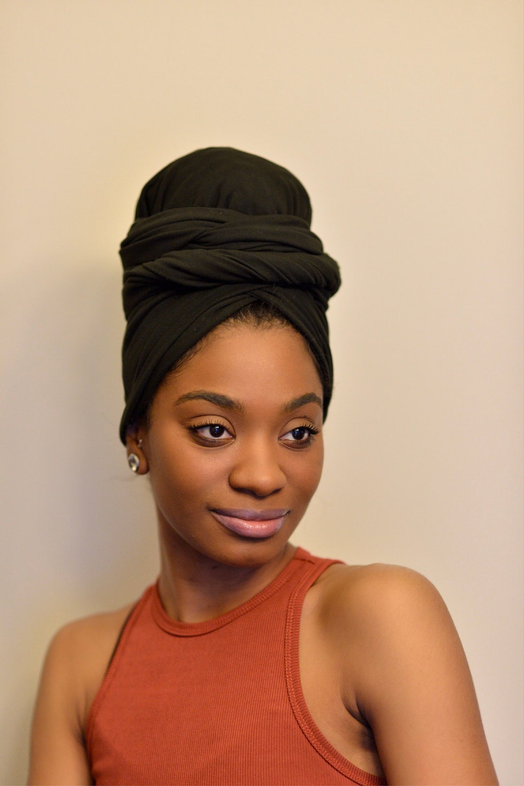 Pre Tied Headwrap Dual Style Queen And Pineapple Easy Beginner