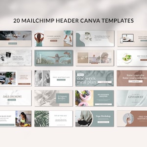 Mailchimp Email Header Templates | Email Newsletter Header | Instant ...