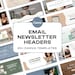 Email Header Mailchimp | Email Template Coaches | Canva Template ...