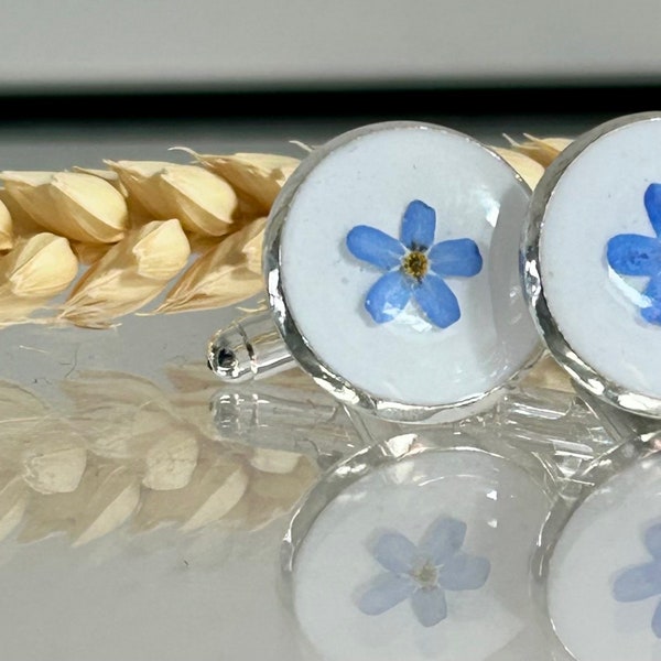 Flower Cufflinks - Etsy UK