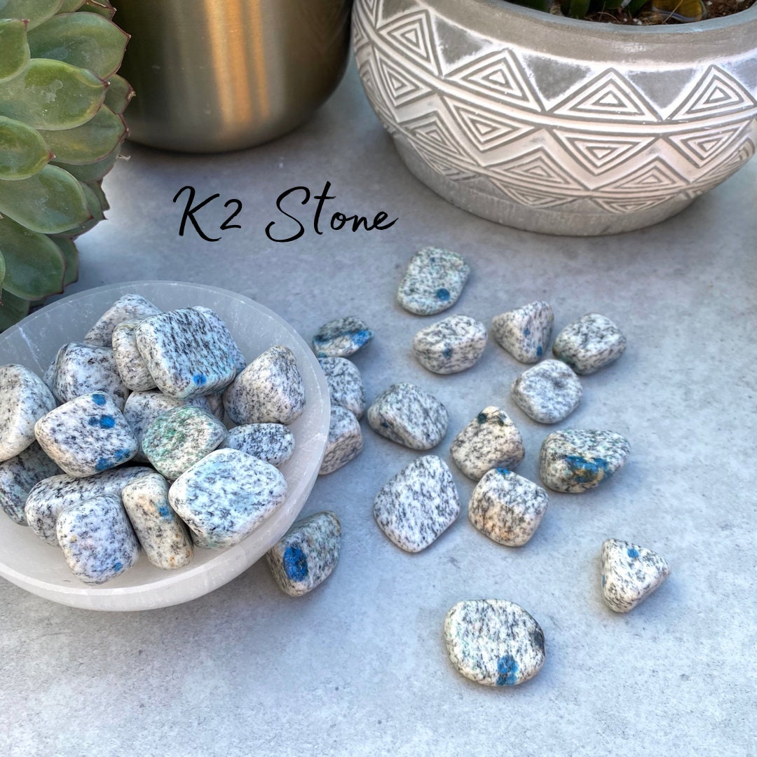 K2 Polished Pebble Crystal - Tumbled Gemstone - Etsy