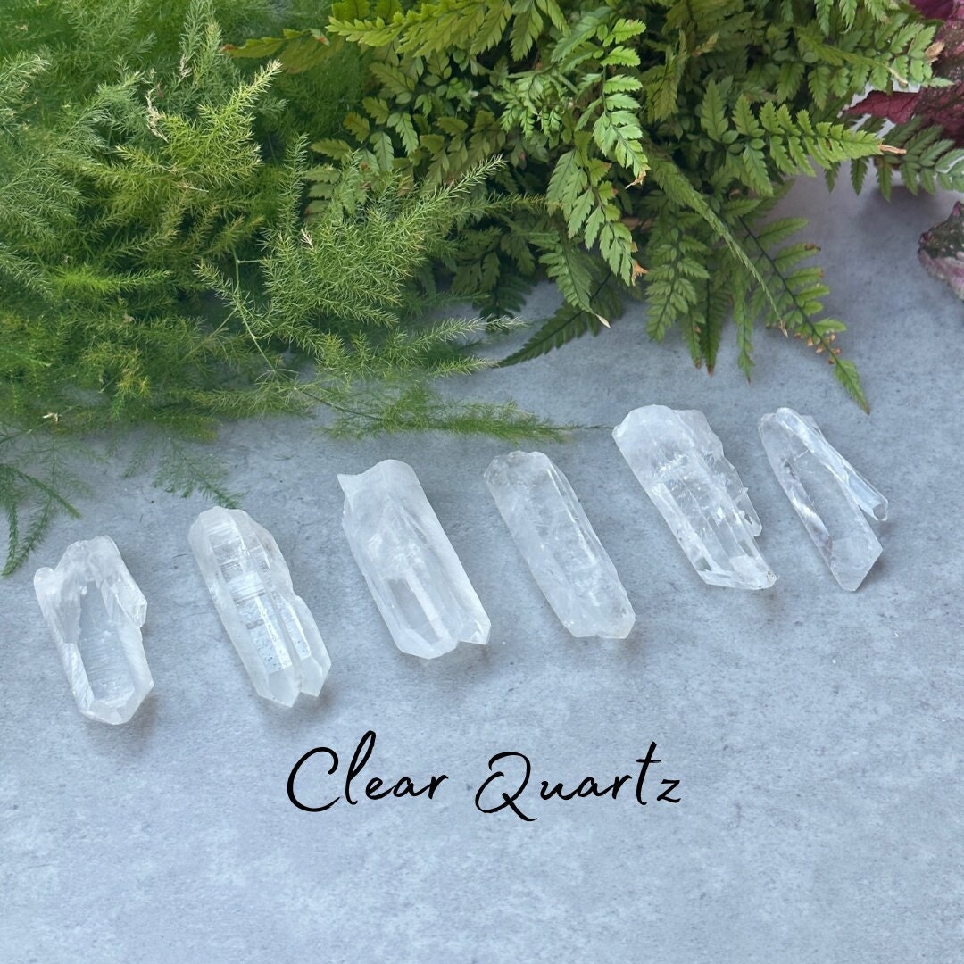 Clear Quartz Points - Twin Quartz - Natural Crystal - Etsy
