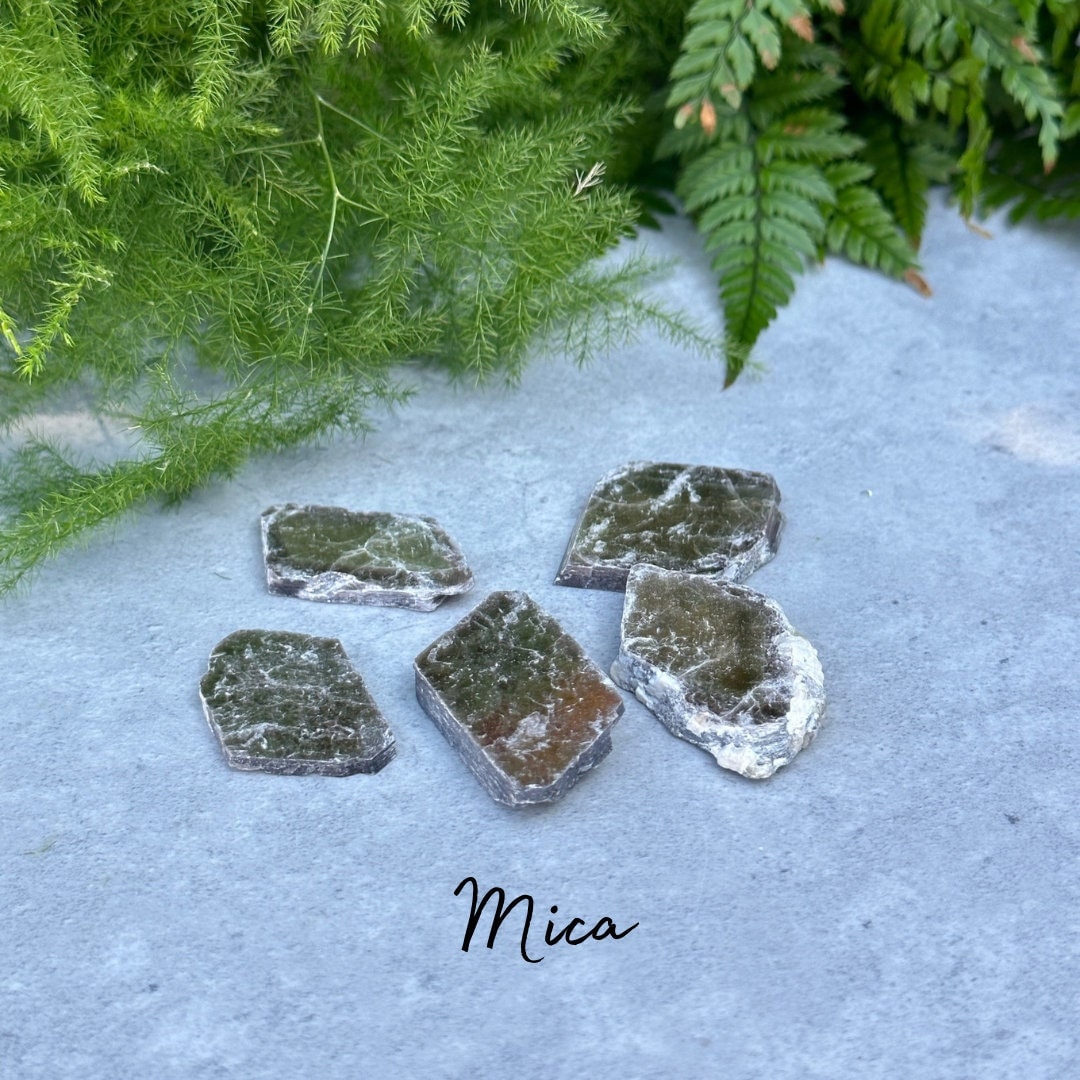 Mica Natural Mineral Specimen - Raw Crystal - Rough - Etsy