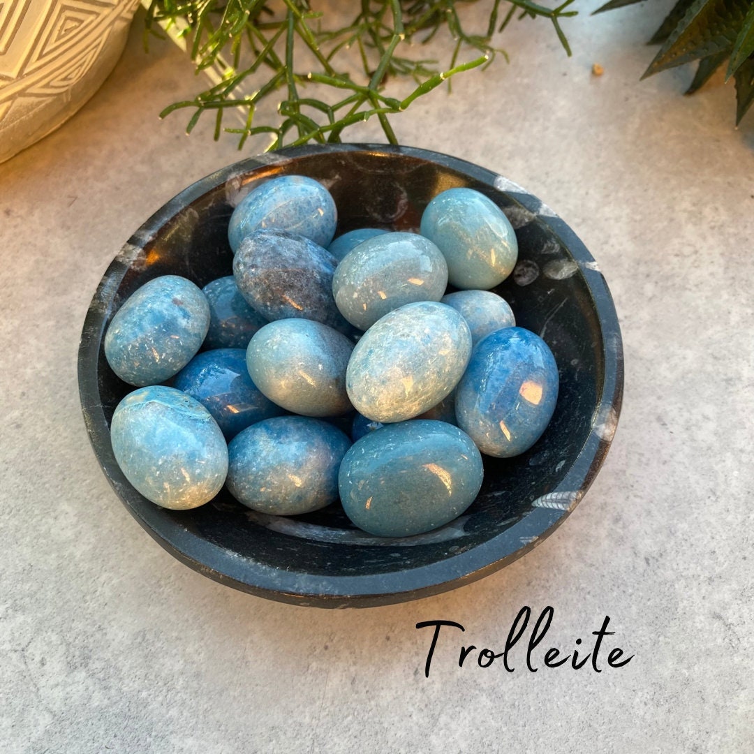 Trolleite Polished Pebble Crystal - Tumbled Gemstone - 4 Sizes - Etsy
