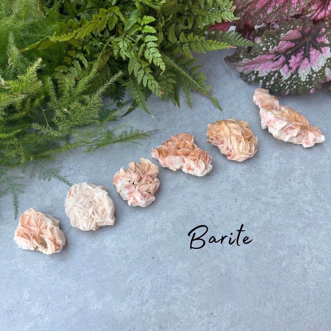 Barite Raw Crystal - Natural Gemstone - Moroccan - Etsy
