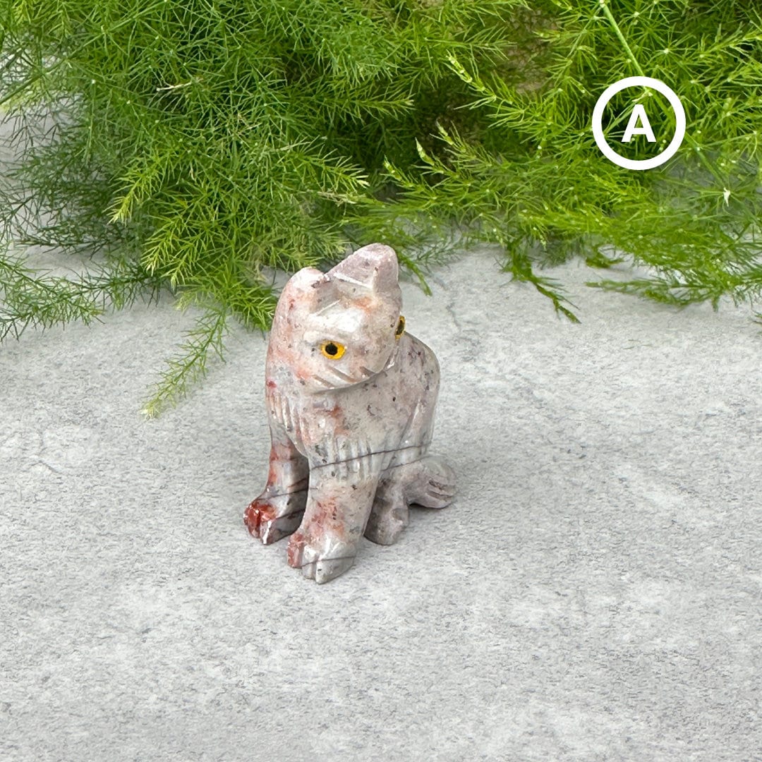 Peruvian Soapstone Cat - Spirit Animal - Carved - Etsy