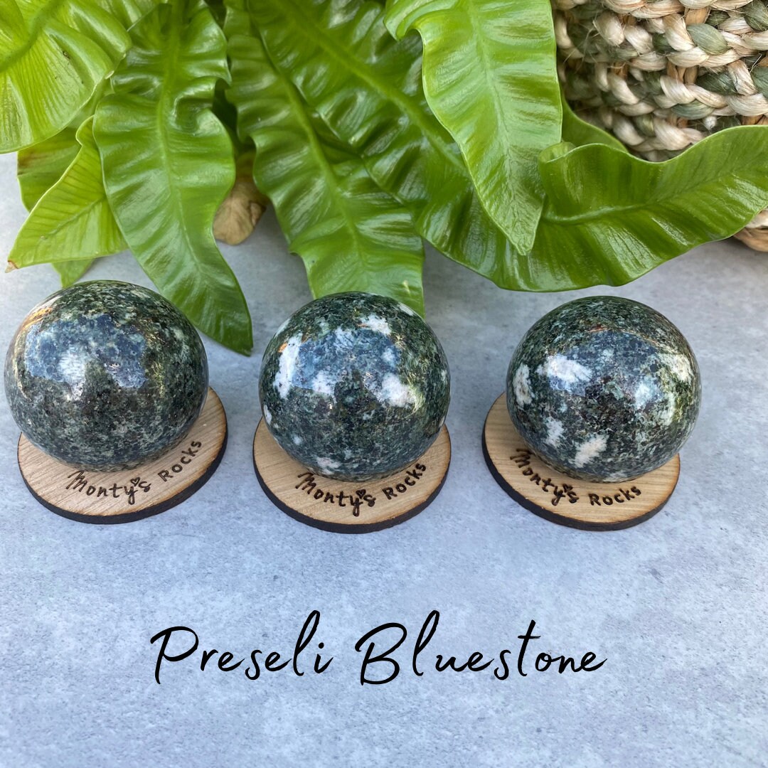 Preseli Bluestone Sphere 45mm - A+ Quality - No Choose - Etsy