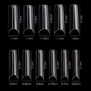 Nail Tips Curve C 100 Pieces | Etsy