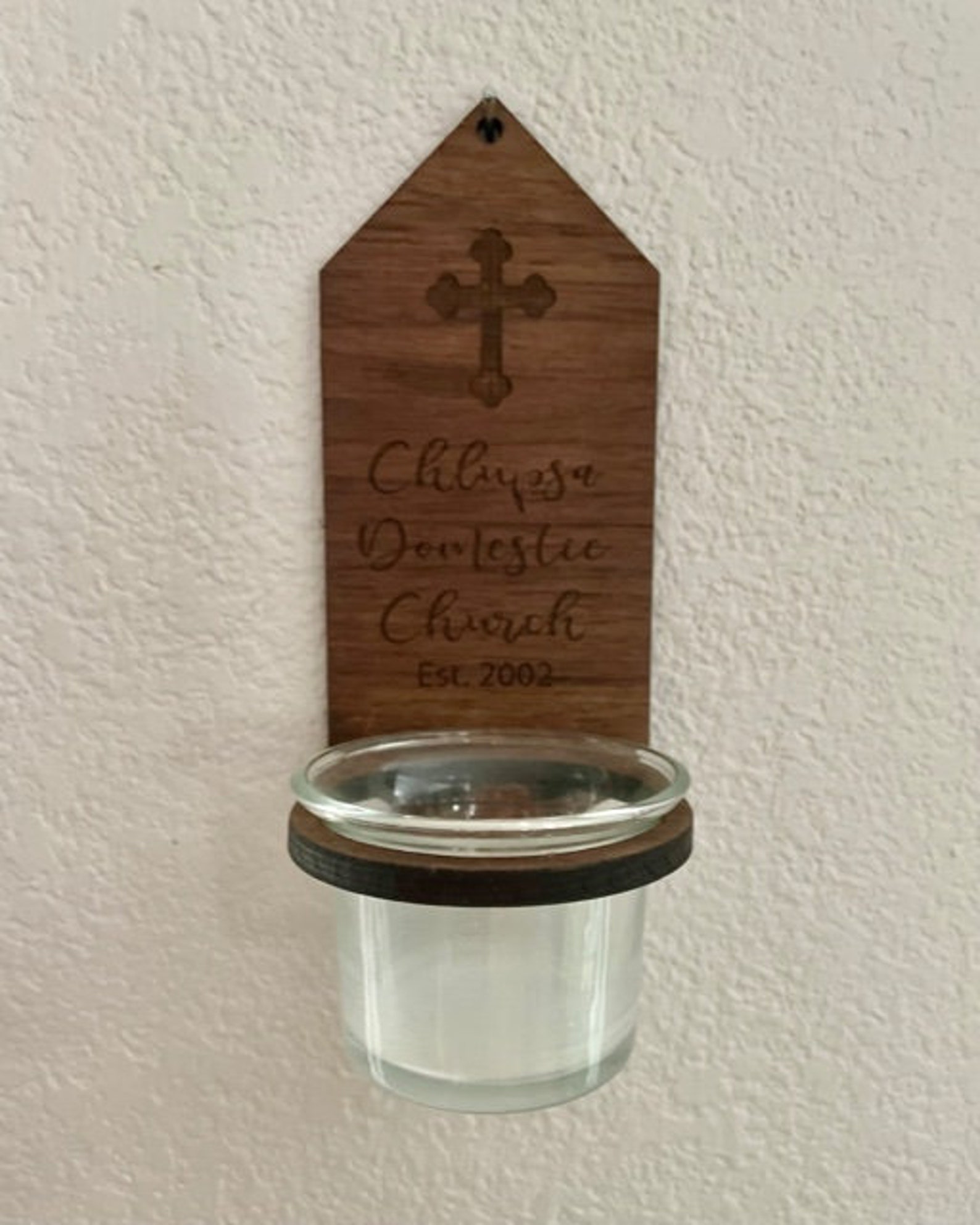 Holy Water Font / Catholic Water Font / Catholic Home Decor / - Etsy