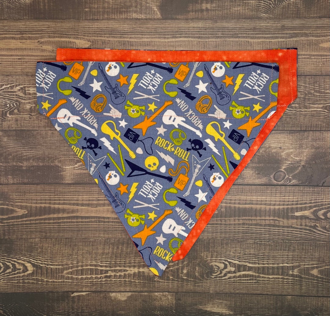 The rock-n-roll Bandana - Etsy