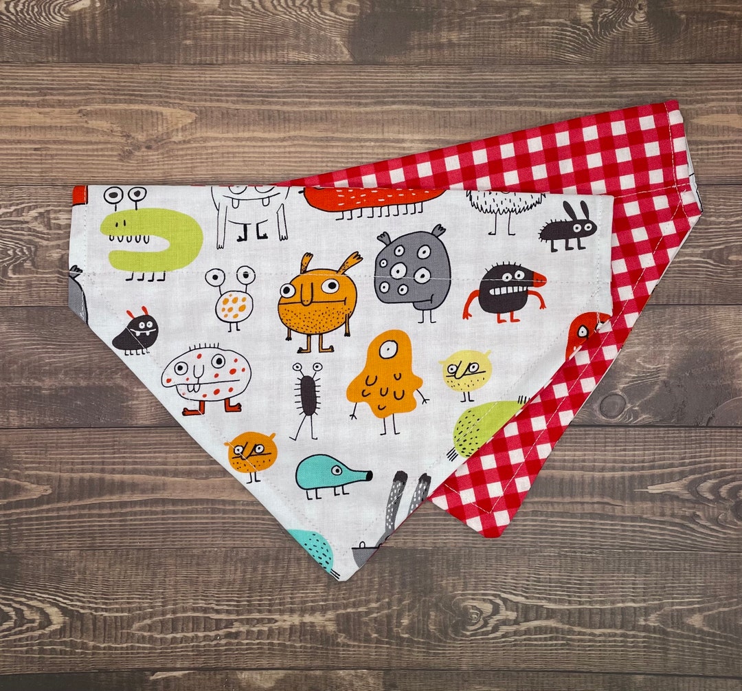 The "cute Little Monster” Bandana S - Etsy