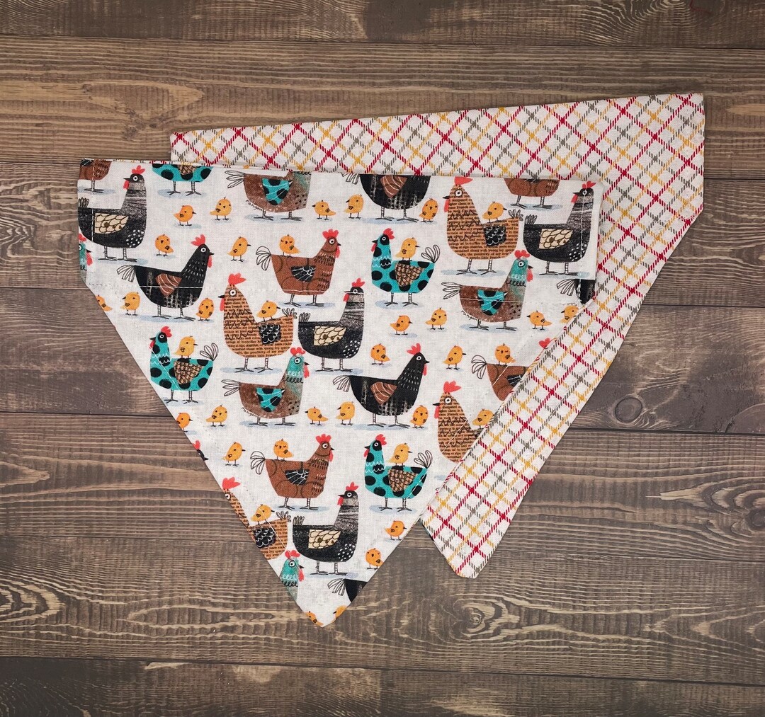 The "chickens” Bandana - Etsy