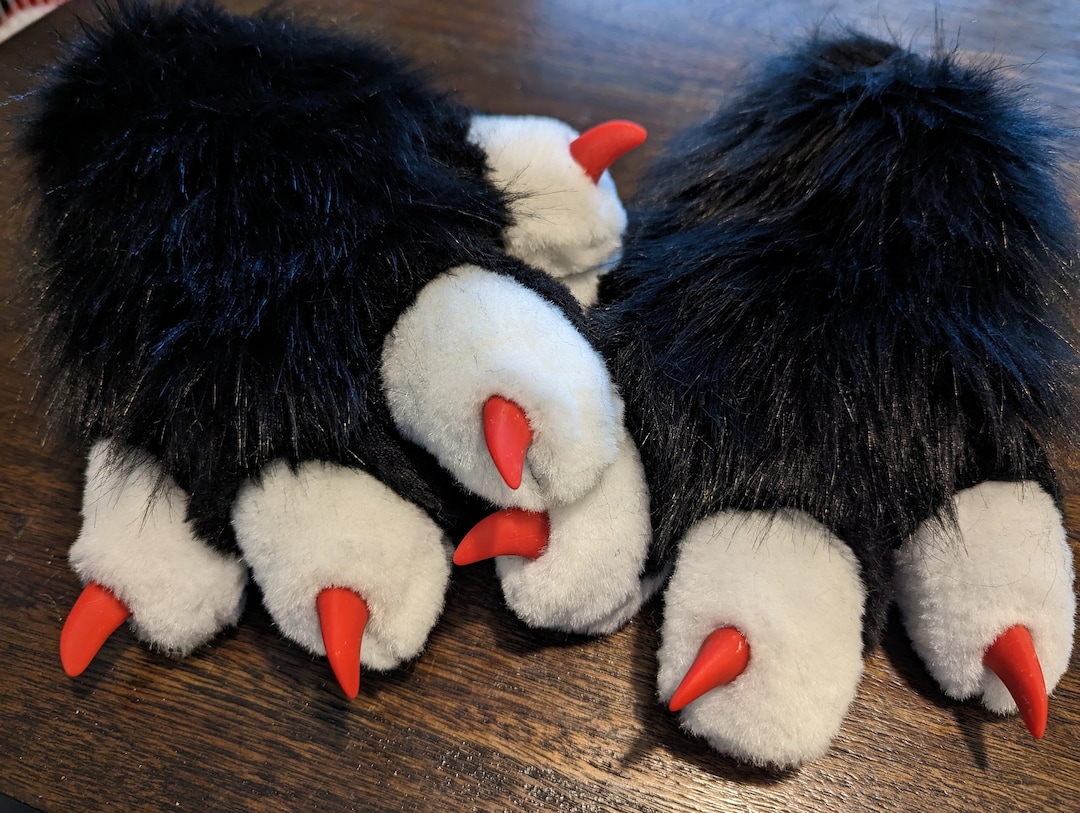 Sergal Paws / Furry / Fursuit / Mochi Minky / New Colors! - Etsy
