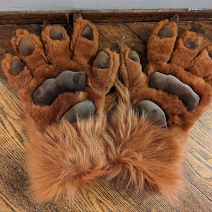 Werewolf Paws / Furry / Fursuit / Canine / Monster / Five Fingers ...