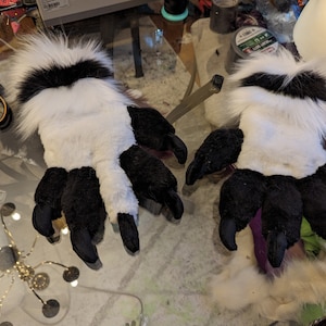 Werewolf Paws / Furry / Fursuit / Canine / Monster / Five Fingers ...