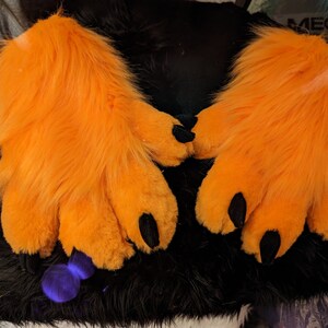 Sergal Paws / Furry / Fursuit / Mochi Minky / New Colors! - Etsy