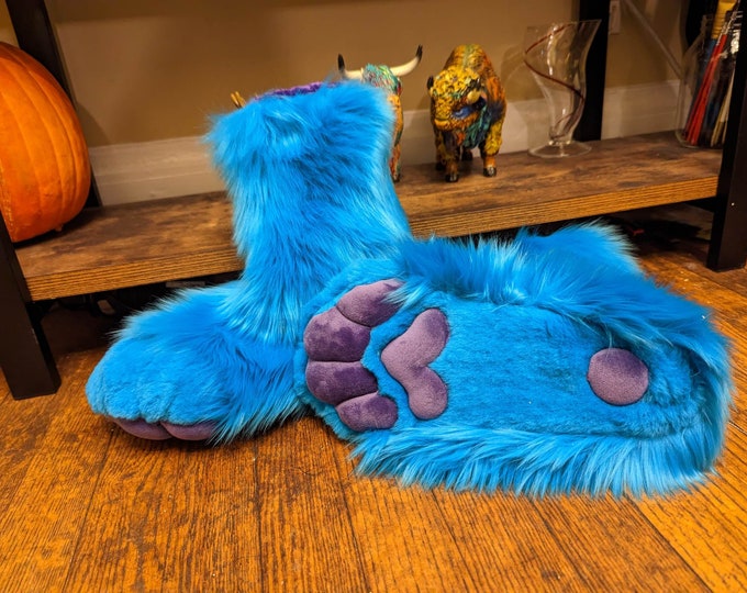 Kemocube Slim Sock Fursuit Feet / Made to Order / Furry / Socks / Slim ...