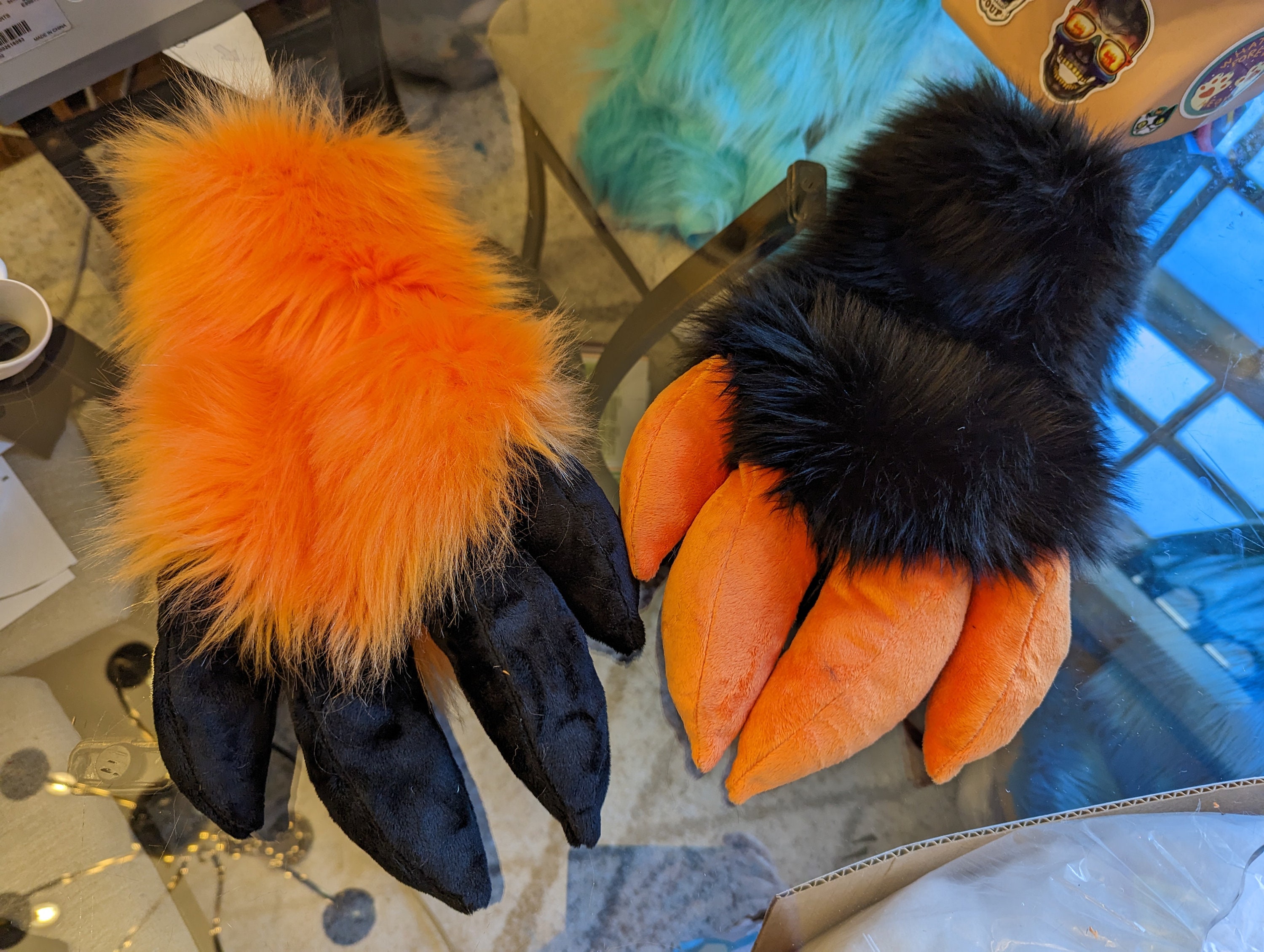 MTO / Wicker Beast Paws / Furry / Fursuit / Wicker Beast / - Etsy Hong Kong