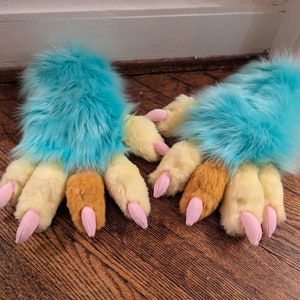 Werewolf Paws / Furry / Fursuit / Canine / Monster / Five Fingers ...