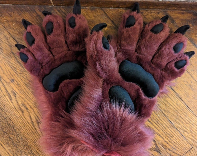 Werewolf Paws / Furry / Fursuit / Canine / Monster / Five Fingers ...